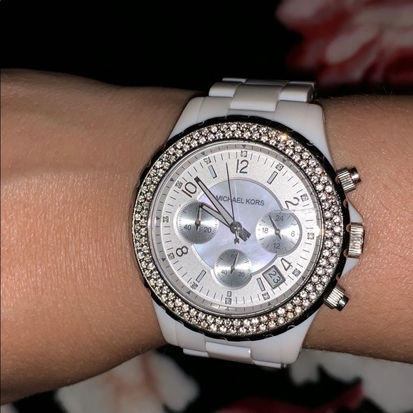 Michael Kors | Accessories | Michael Kors Ceramic Watch | Poshmark